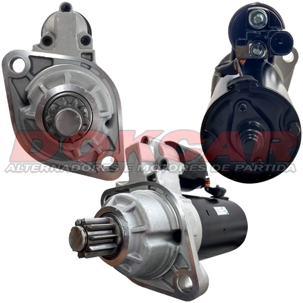 Motor de Partida Audi A3,Golf,Jetta,02M911023P,02M911-023P,0001123014 ...
